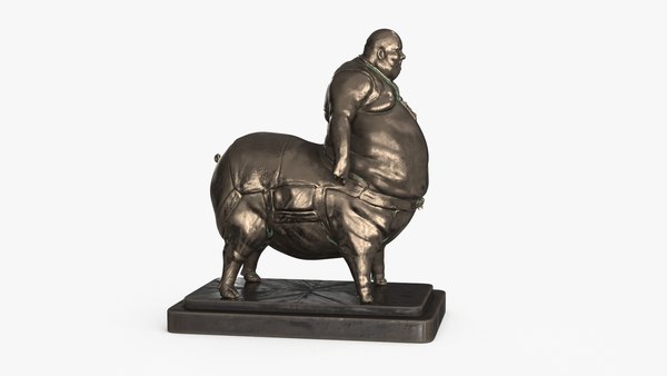 3D Pig Man Statue - TurboSquid 1986008