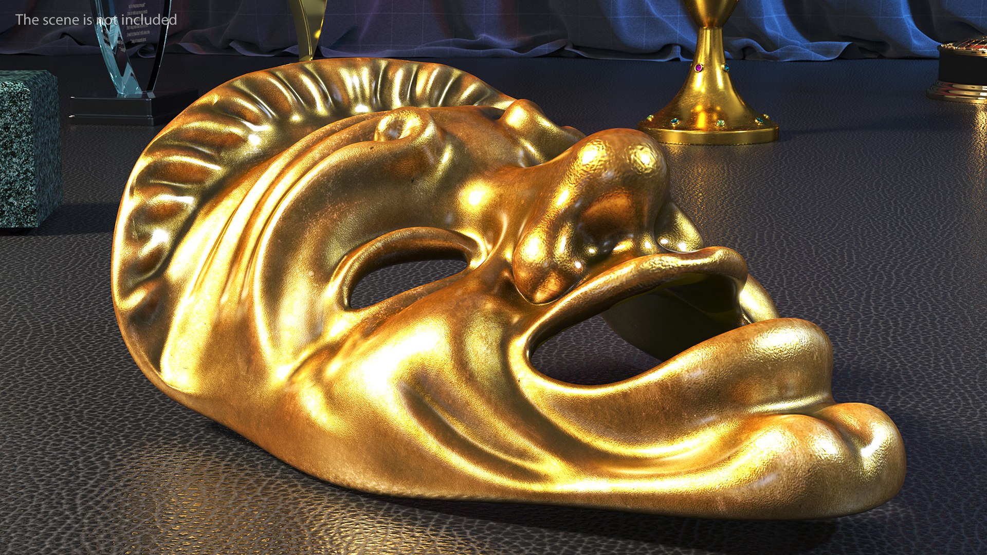 3D Model Comedy Mask - TurboSquid 2091644