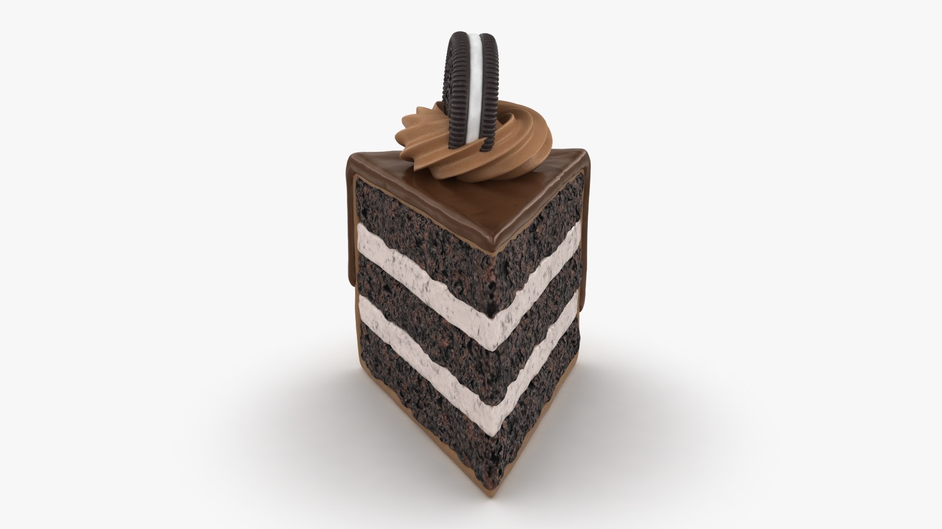3D Oreo Cake model - TurboSquid 2022599