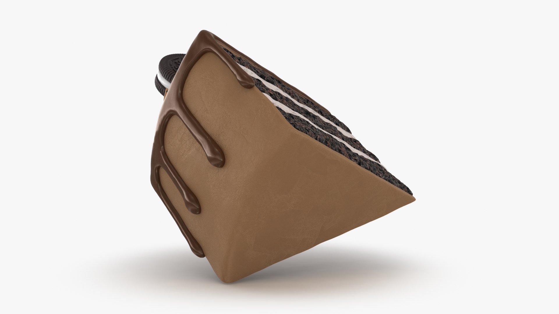 3D Oreo Cake model - TurboSquid 2022599