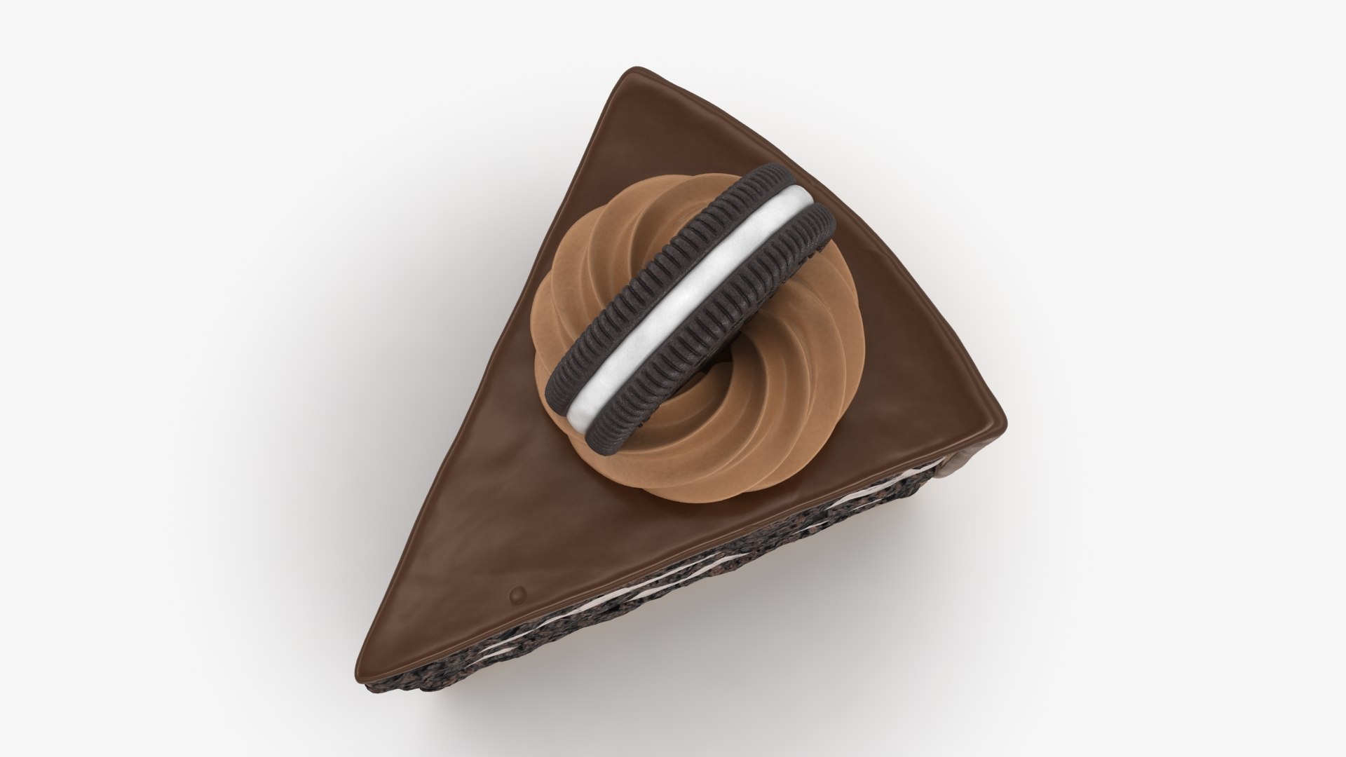 3D Oreo Cake model - TurboSquid 2022599