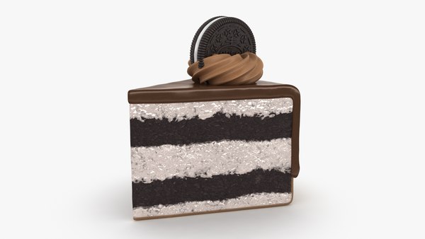 3D Oreo Cake model - TurboSquid 2022599