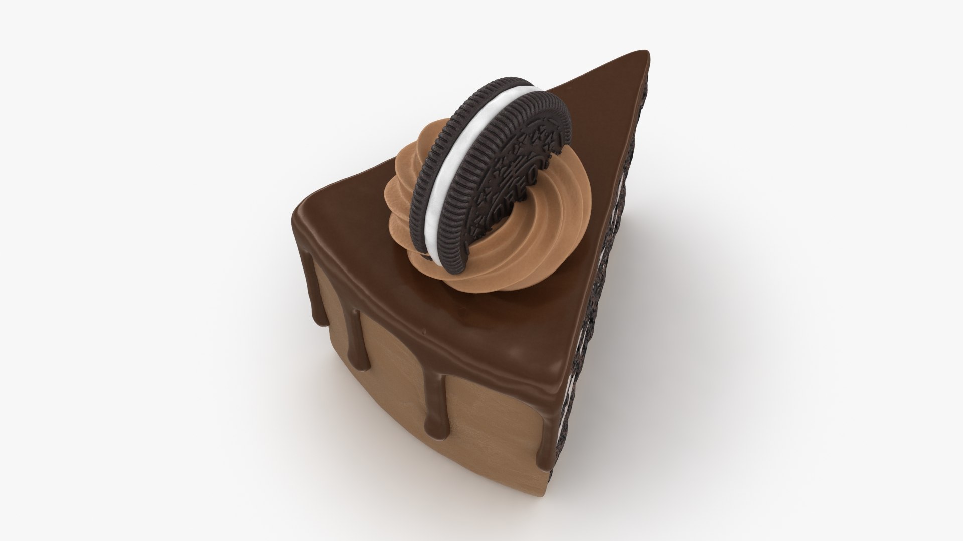 3D Oreo Cake model - TurboSquid 2022599