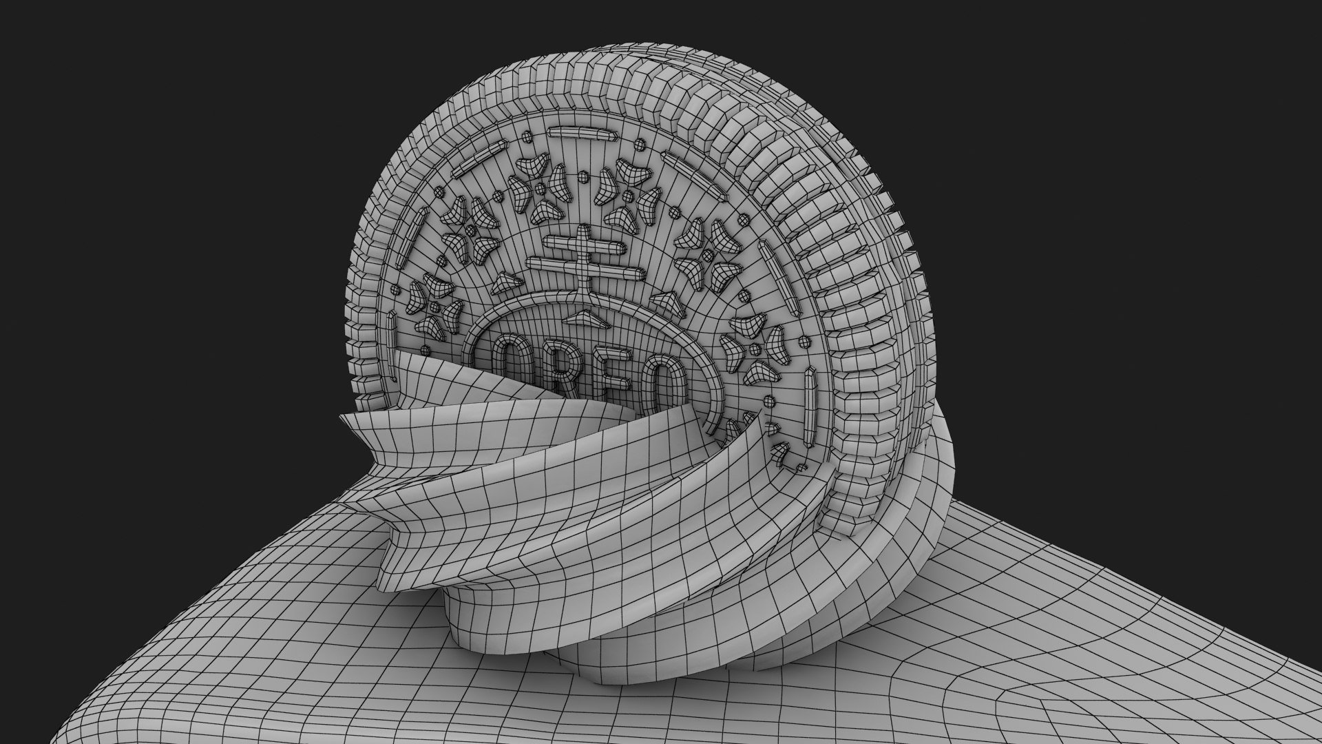 3D Oreo Cake model - TurboSquid 2022599