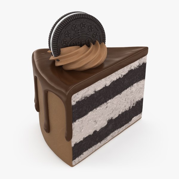 3D Oreo Cake model - TurboSquid 2022599