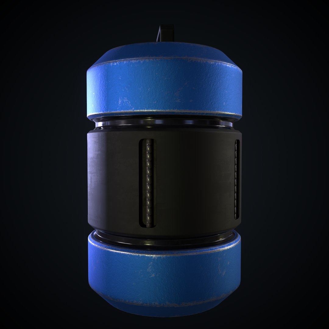 3D Modern EMP Grenade Model - TurboSquid 1871760