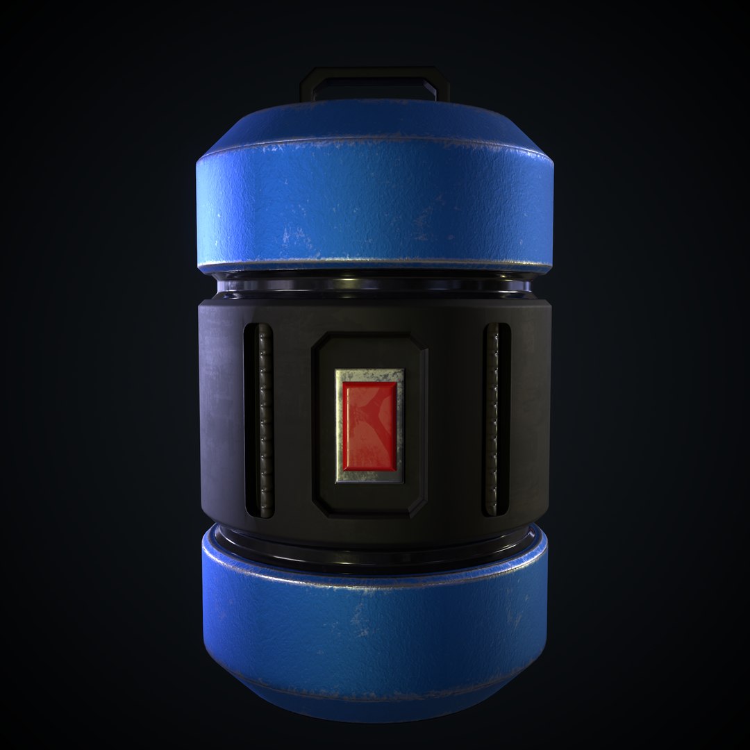3D Modern EMP Grenade Model - TurboSquid 1871760