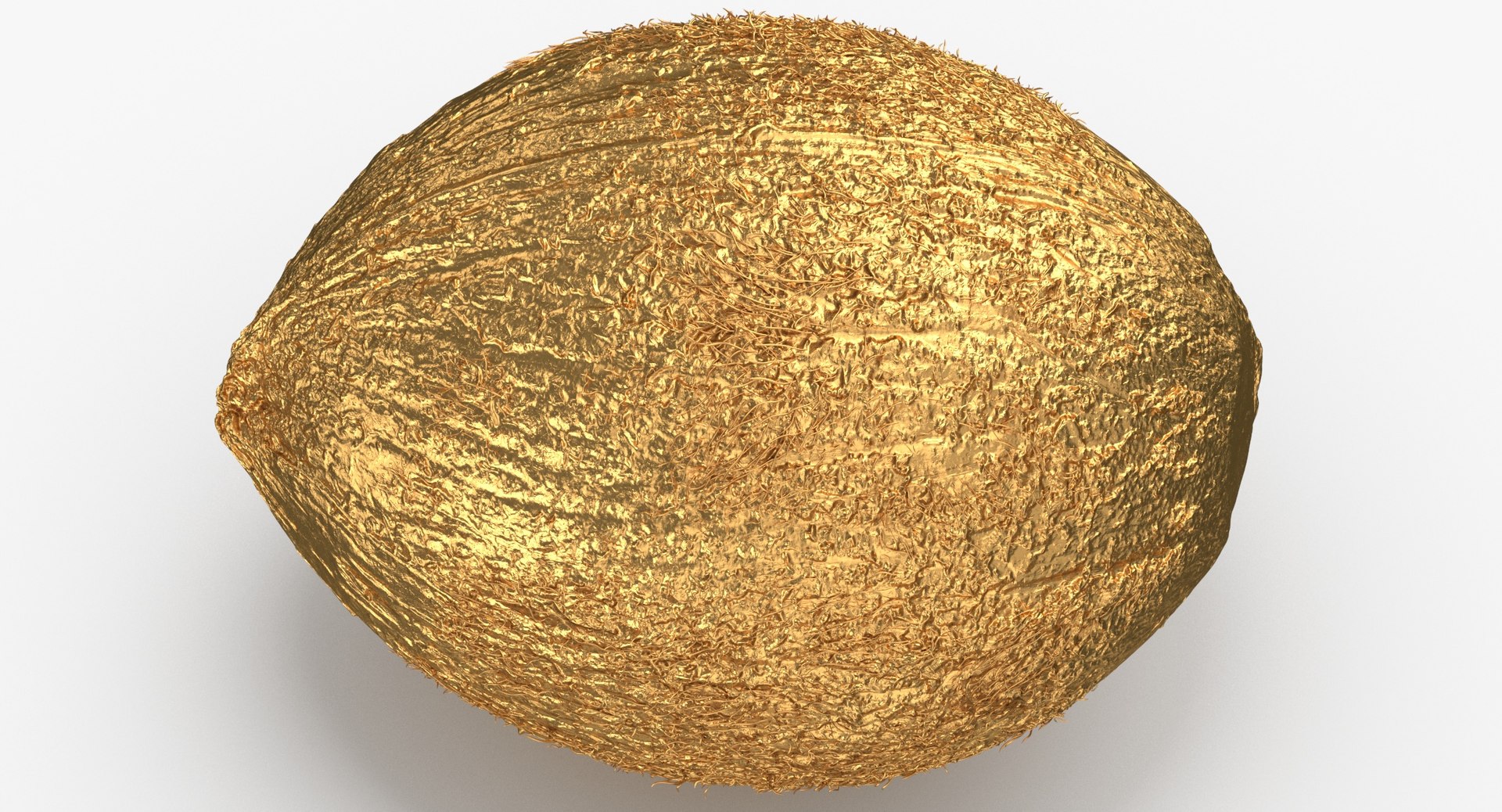 Coconuts 01 Silver And Gold Collection - 2 Models Model - TurboSquid ...