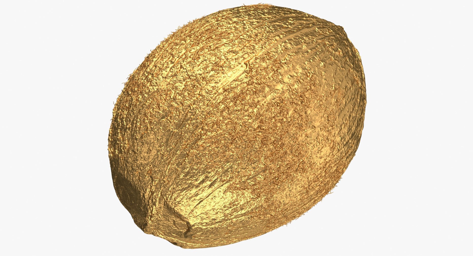 Coconuts 01 Silver And Gold Collection - 2 Models Model - TurboSquid ...