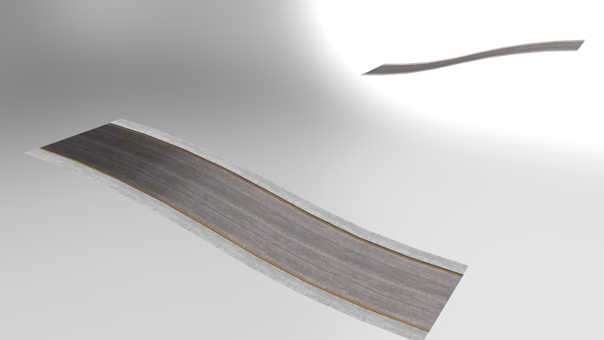 3D Modular Road Pack - TurboSquid 1207133