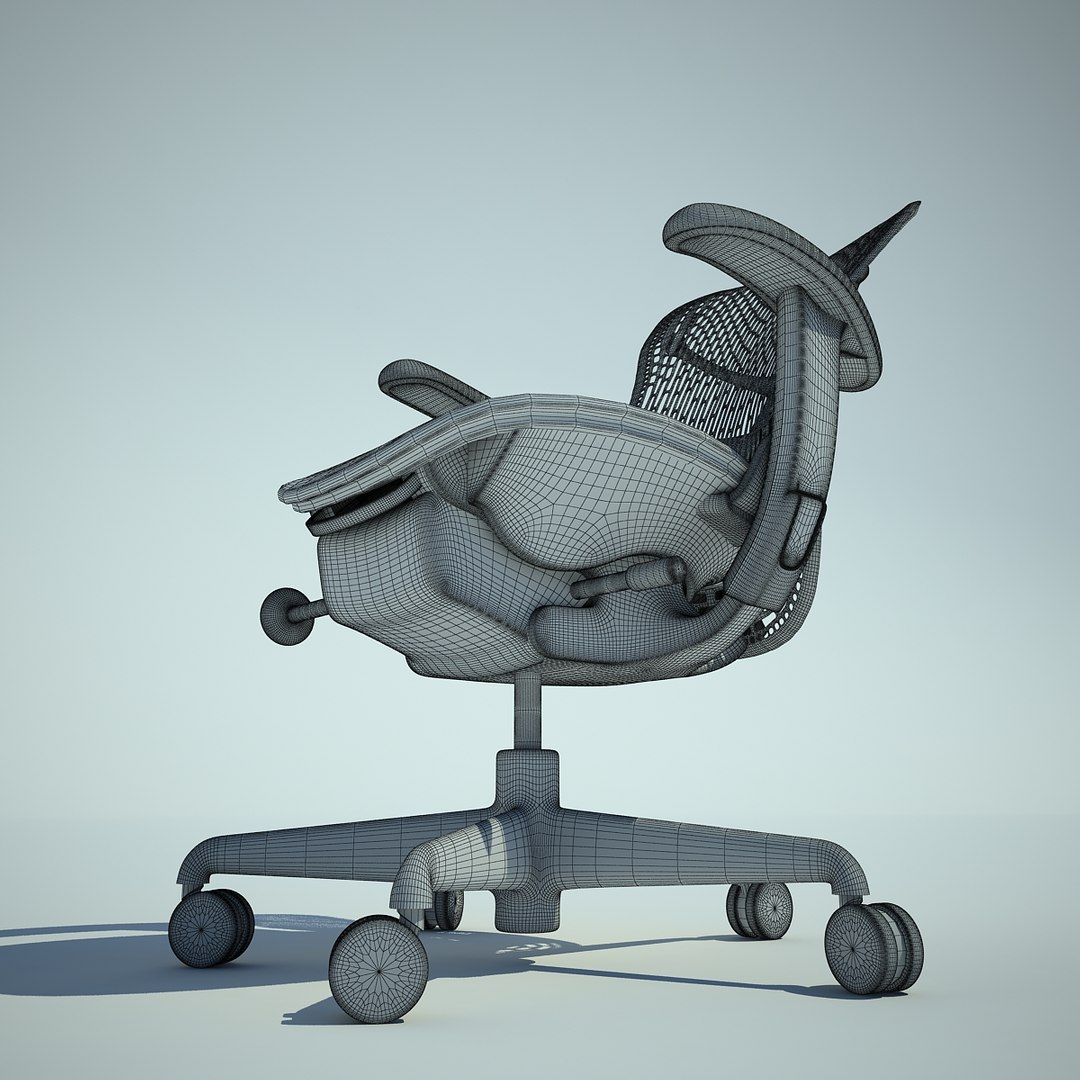 Mirra Task Chair 3d Model