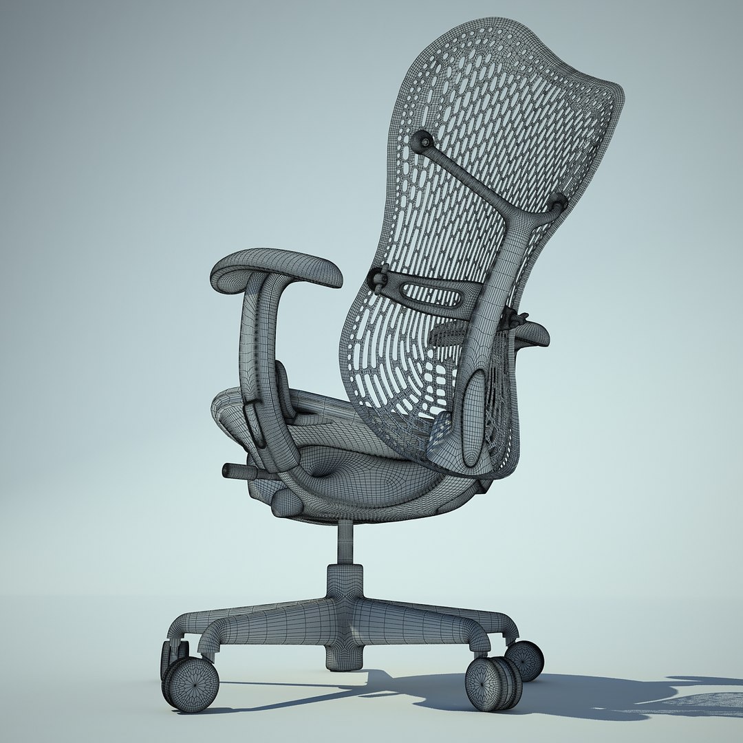 Mirra Task Chair 3d Model