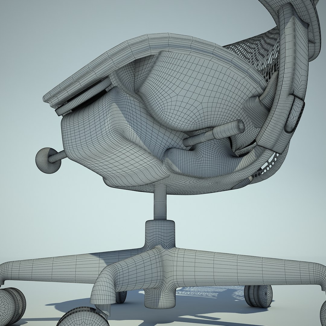 Mirra Task Chair 3d Model