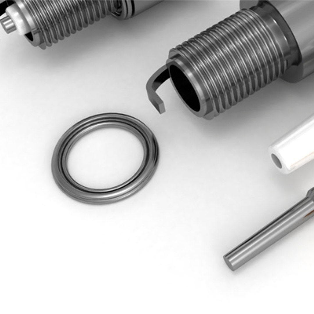 3d Spark Plugs Model