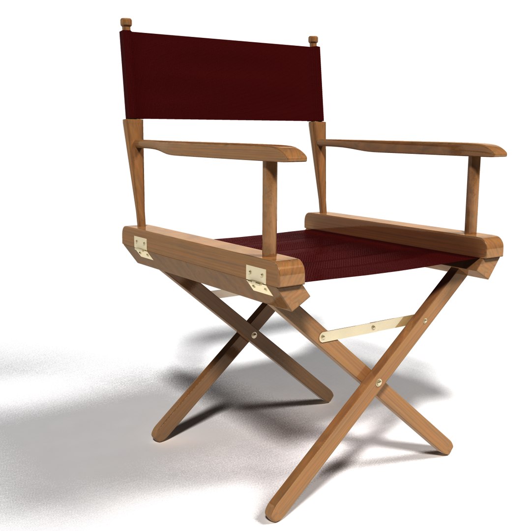 Directors Chair 3d Model