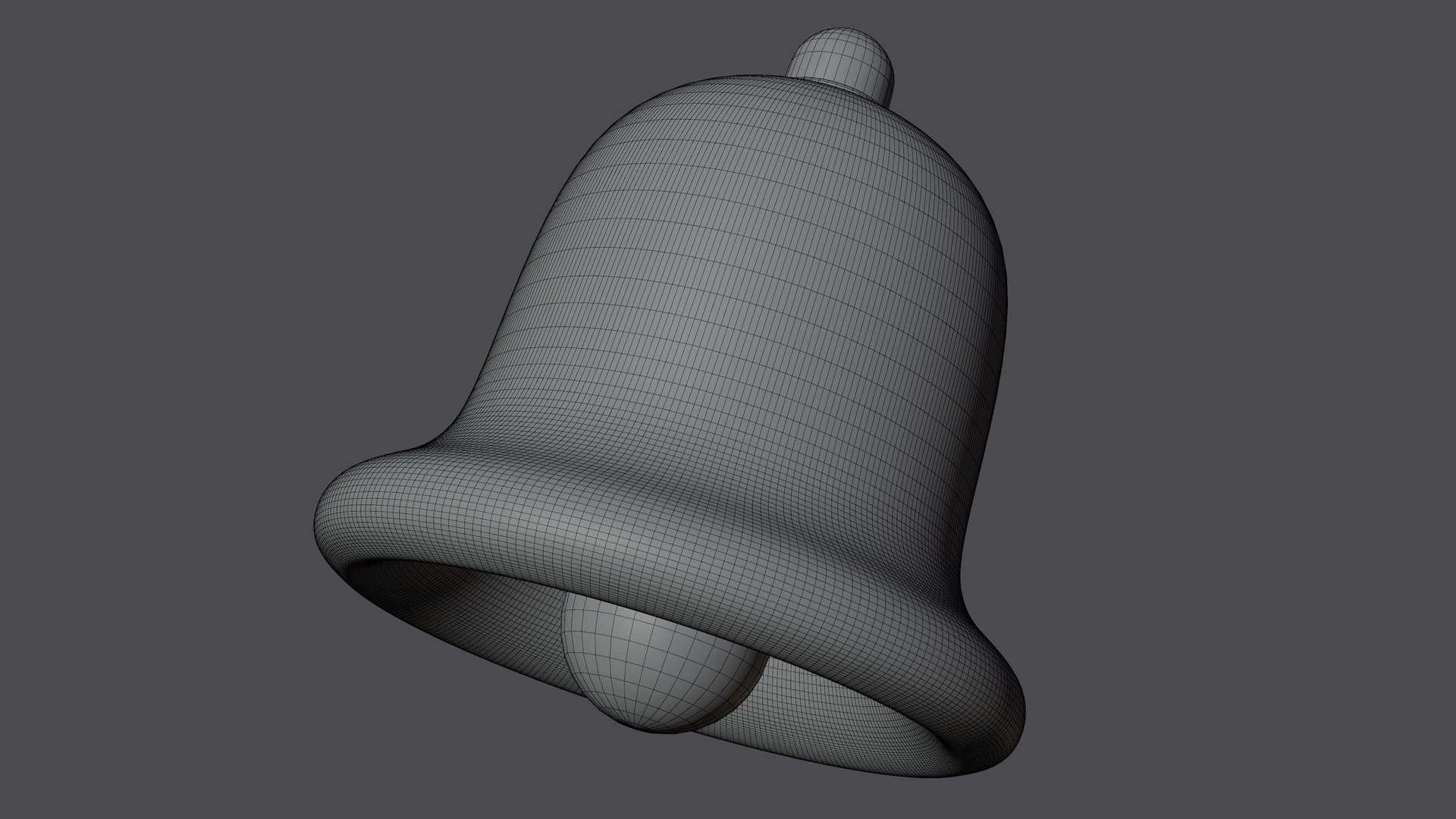 Bell Icon 3D Model - TurboSquid 2512053