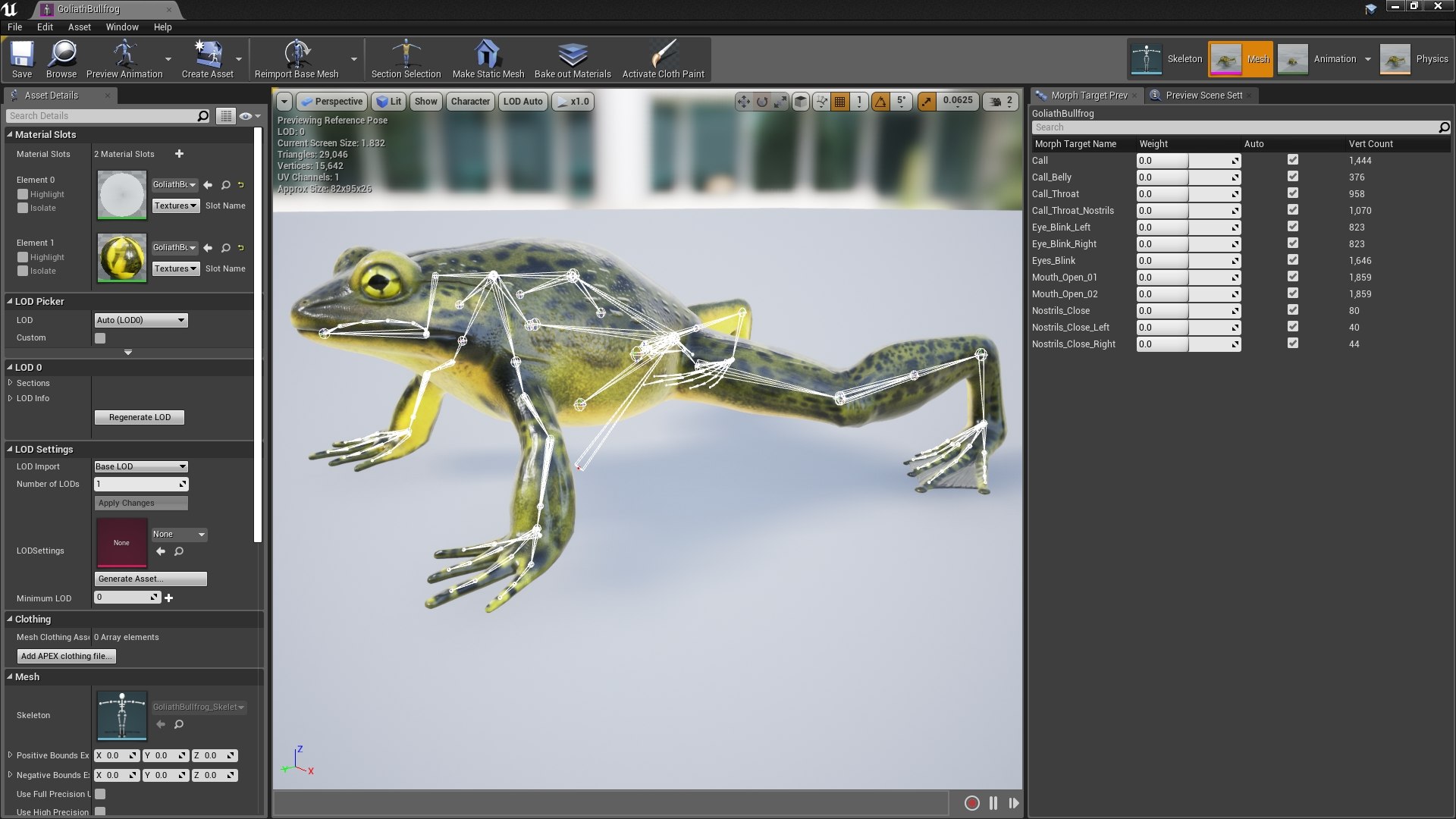 3D Goliath Bullfrog - Animated model - TurboSquid 1767338