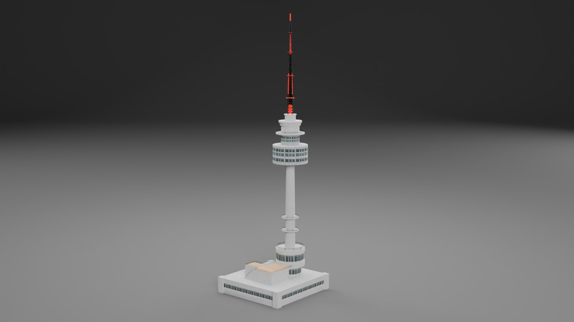 3D Low Poly N Seoul Tower - South Korea Model - TurboSquid 2343804