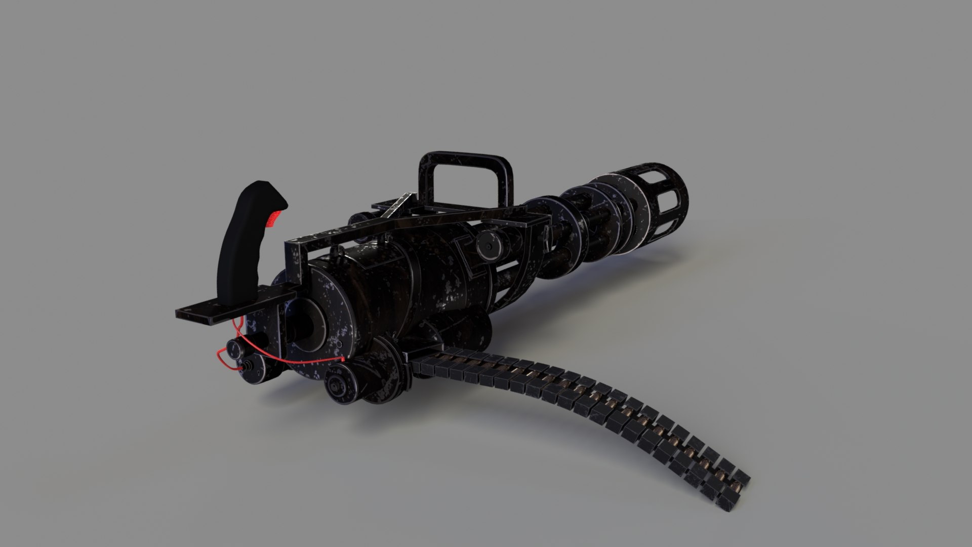 3D Minigun M134 Model - TurboSquid 2228944