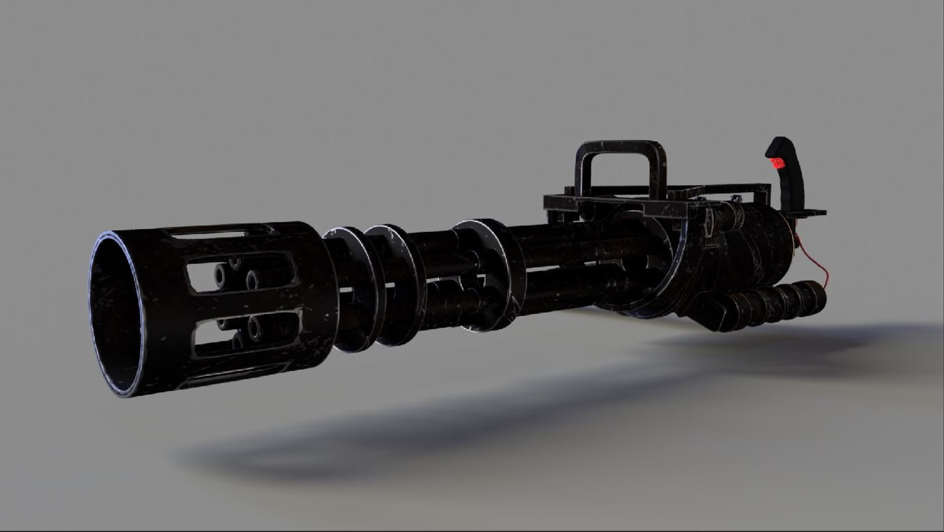 3D Minigun M134 Model - TurboSquid 2228944
