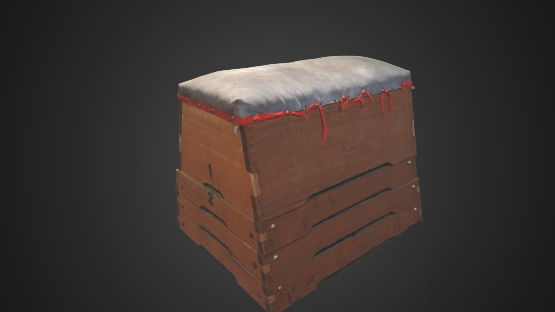 3D Vaulting Box Model - TurboSquid 2020689