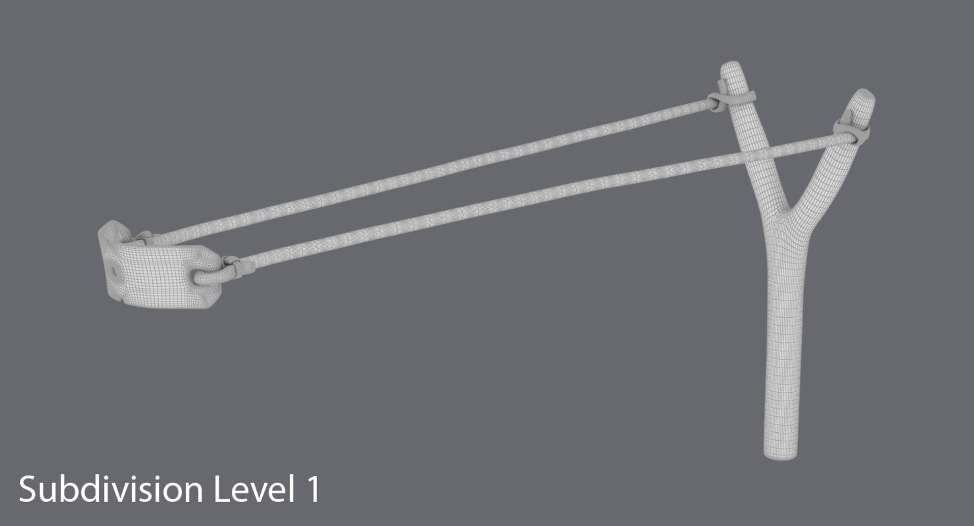 Sling-shot---pulled-back 3D - TurboSquid 1185535