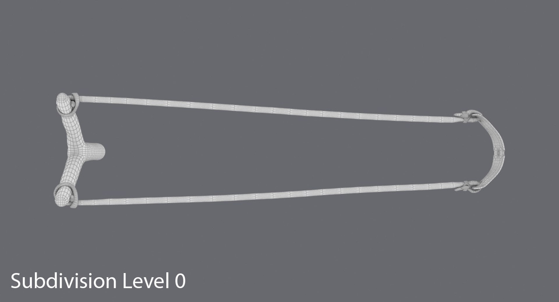 Sling-shot---pulled-back 3D - TurboSquid 1185535