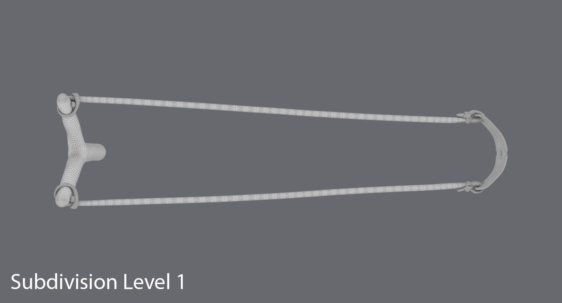 Sling-shot---pulled-back 3D - TurboSquid 1185535