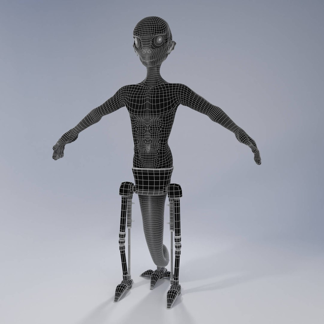 Alien Model - TurboSquid 1199301