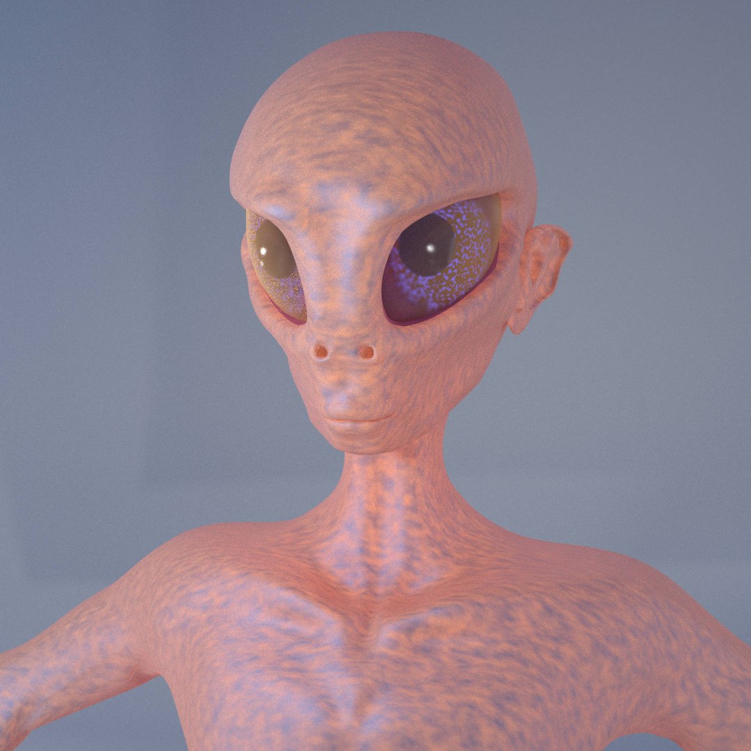 Alien Model - TurboSquid 1199301