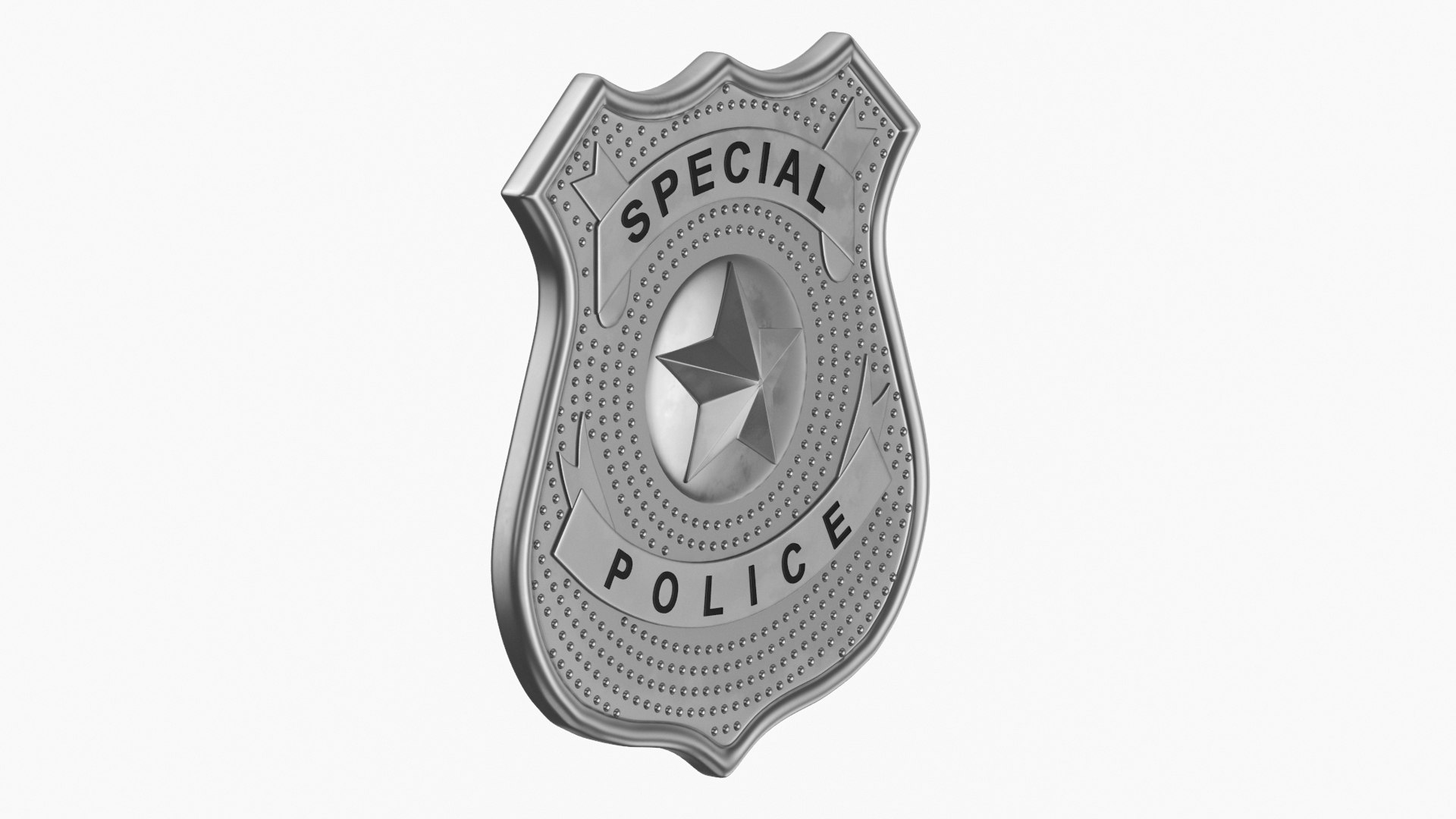 Police Badge 03 3D - TurboSquid 1875092