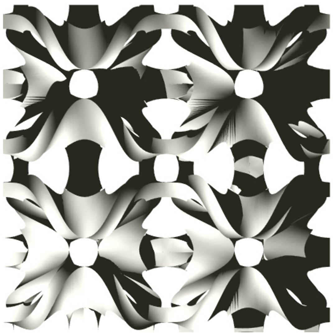 Porous Block Wall Screen 3D - TurboSquid 1265804