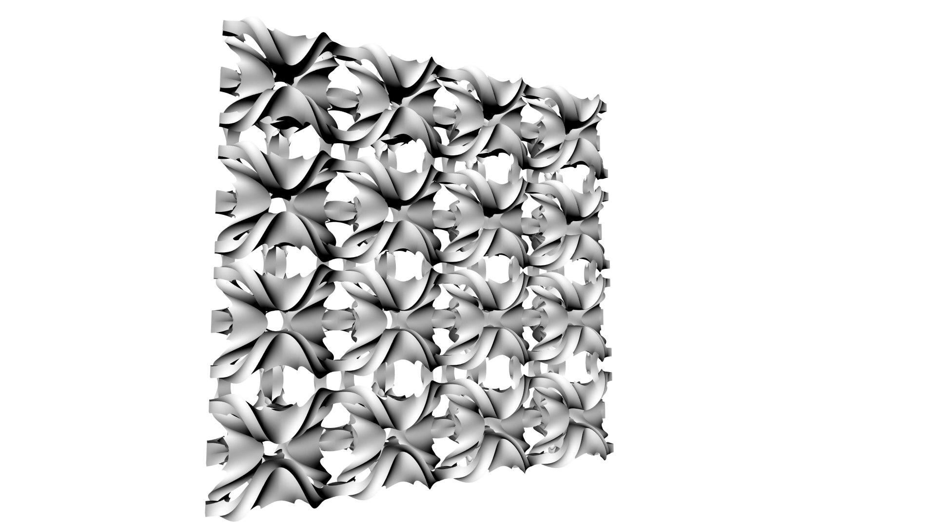 Porous Block Wall Screen 3D - TurboSquid 1265804