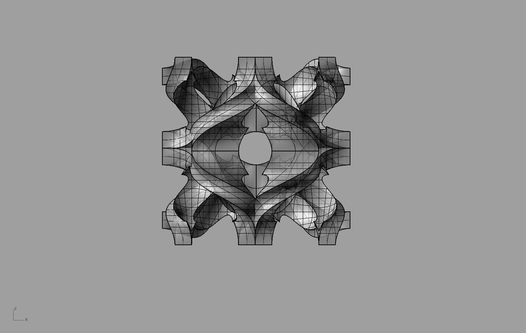 Porous Block Wall Screen 3D - TurboSquid 1265804