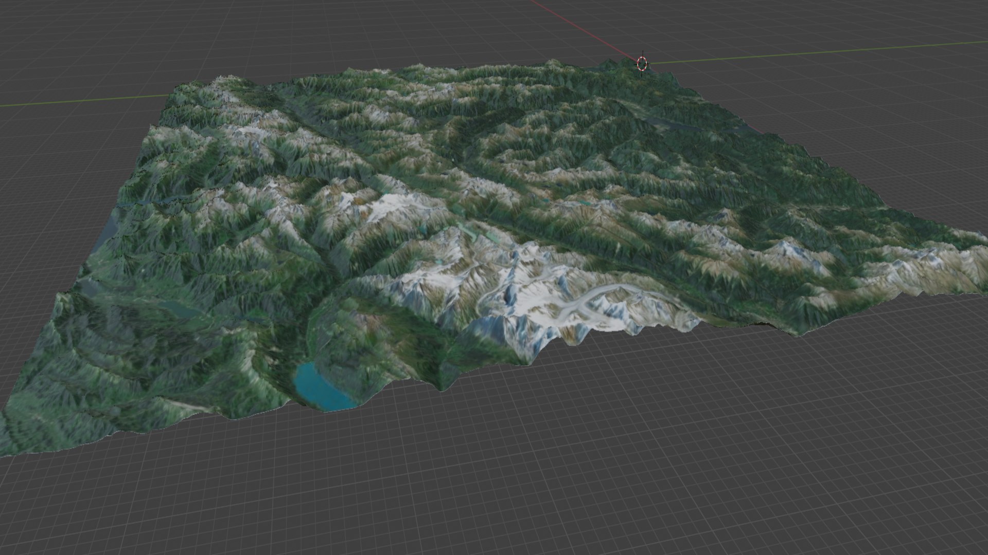 Alp Terrain 22 3D Model - TurboSquid 2202185