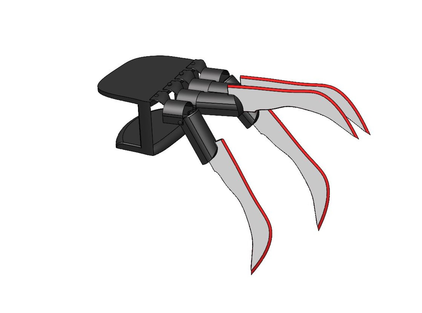 3D KNIFE FINGER - TurboSquid 1818351