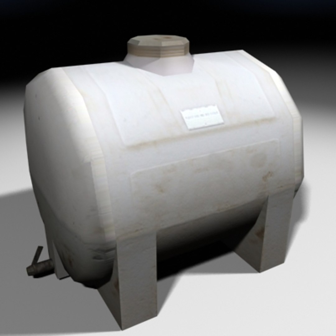 3d Non-potable Water Container Construction