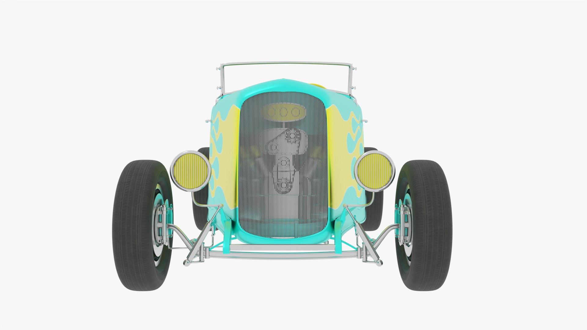 3D T Bucket Aqua - TurboSquid 2056980