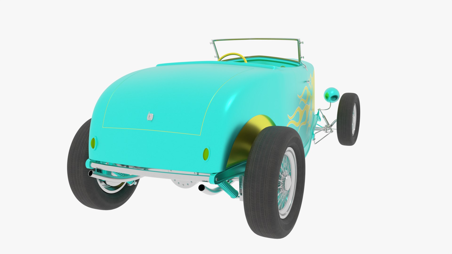 3D T Bucket Aqua - TurboSquid 2056980