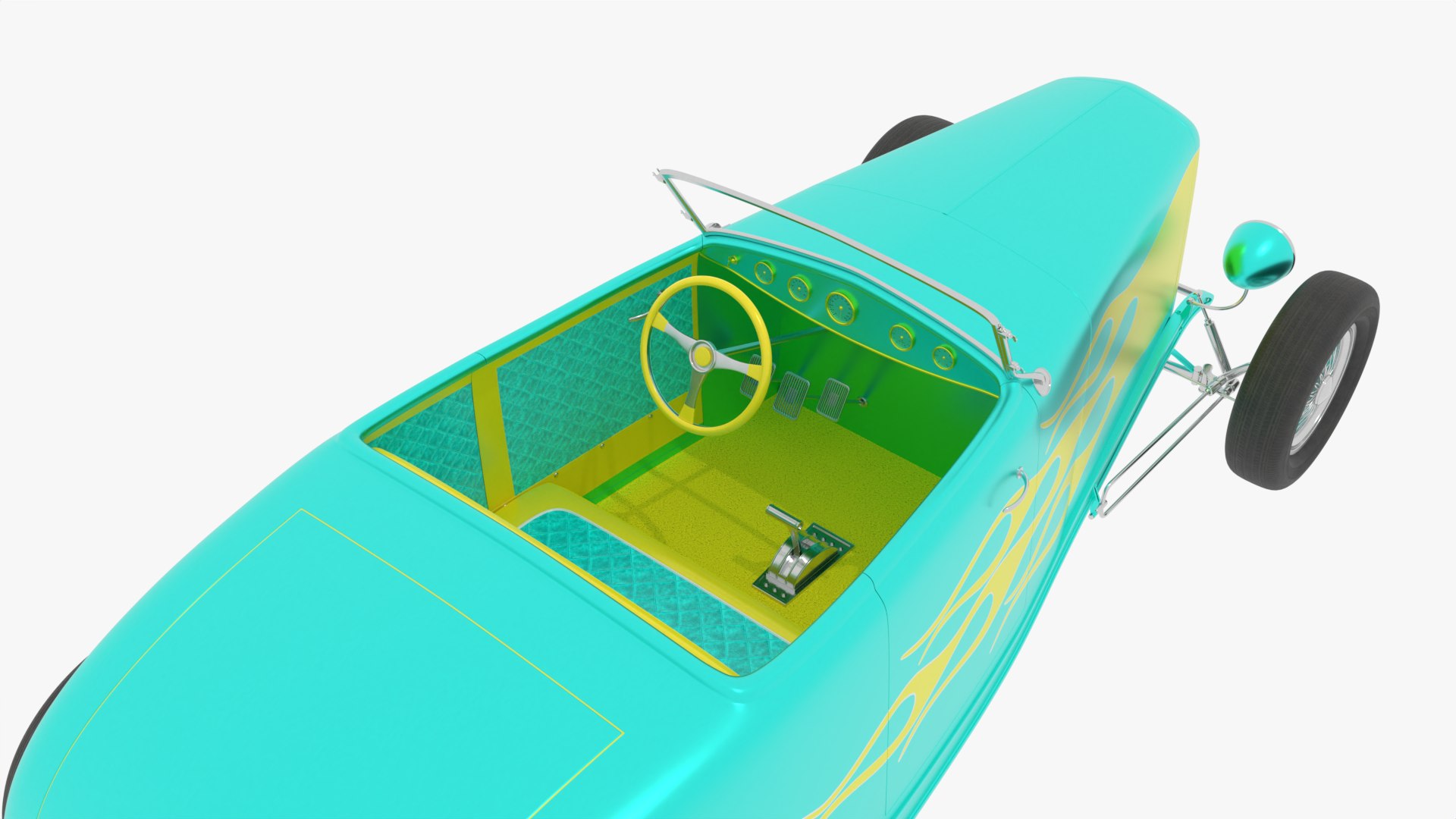 3D T Bucket Aqua - TurboSquid 2056980