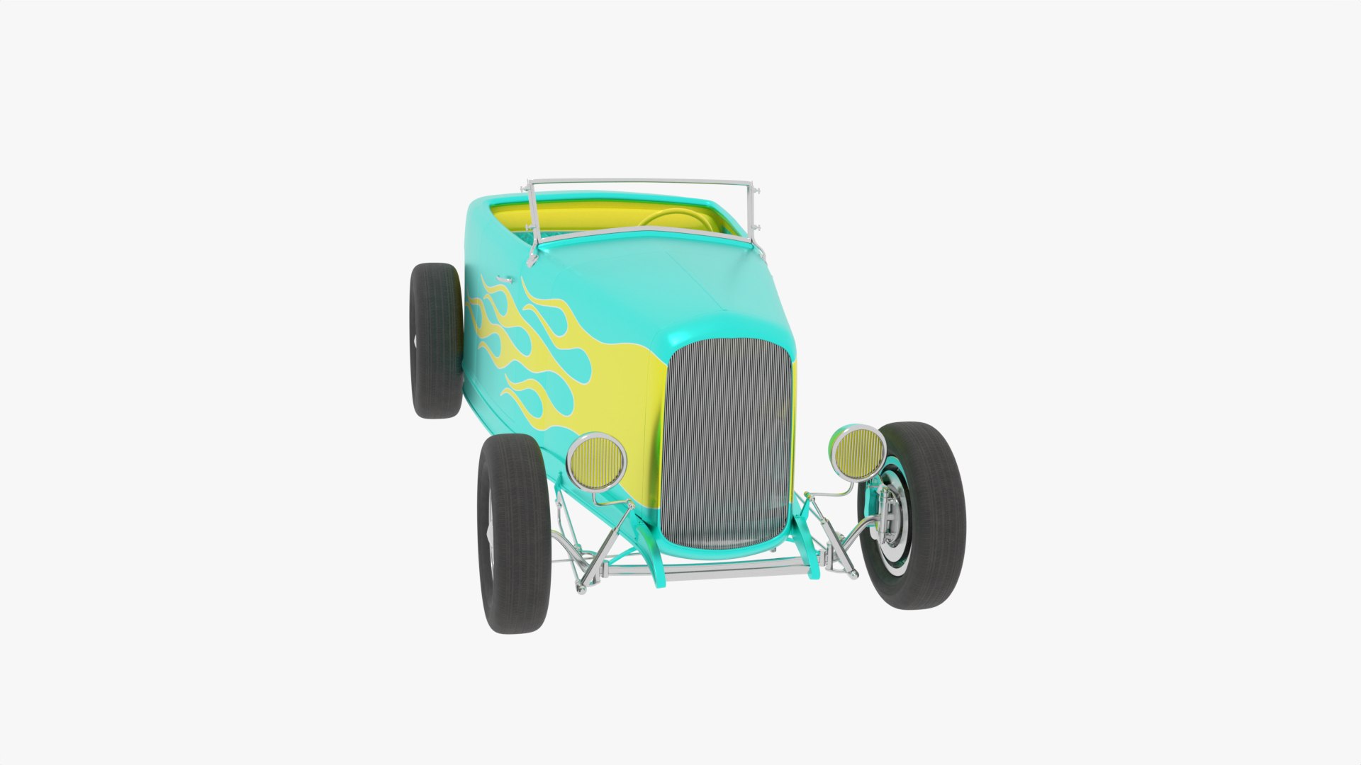 3D T Bucket Aqua - TurboSquid 2056980