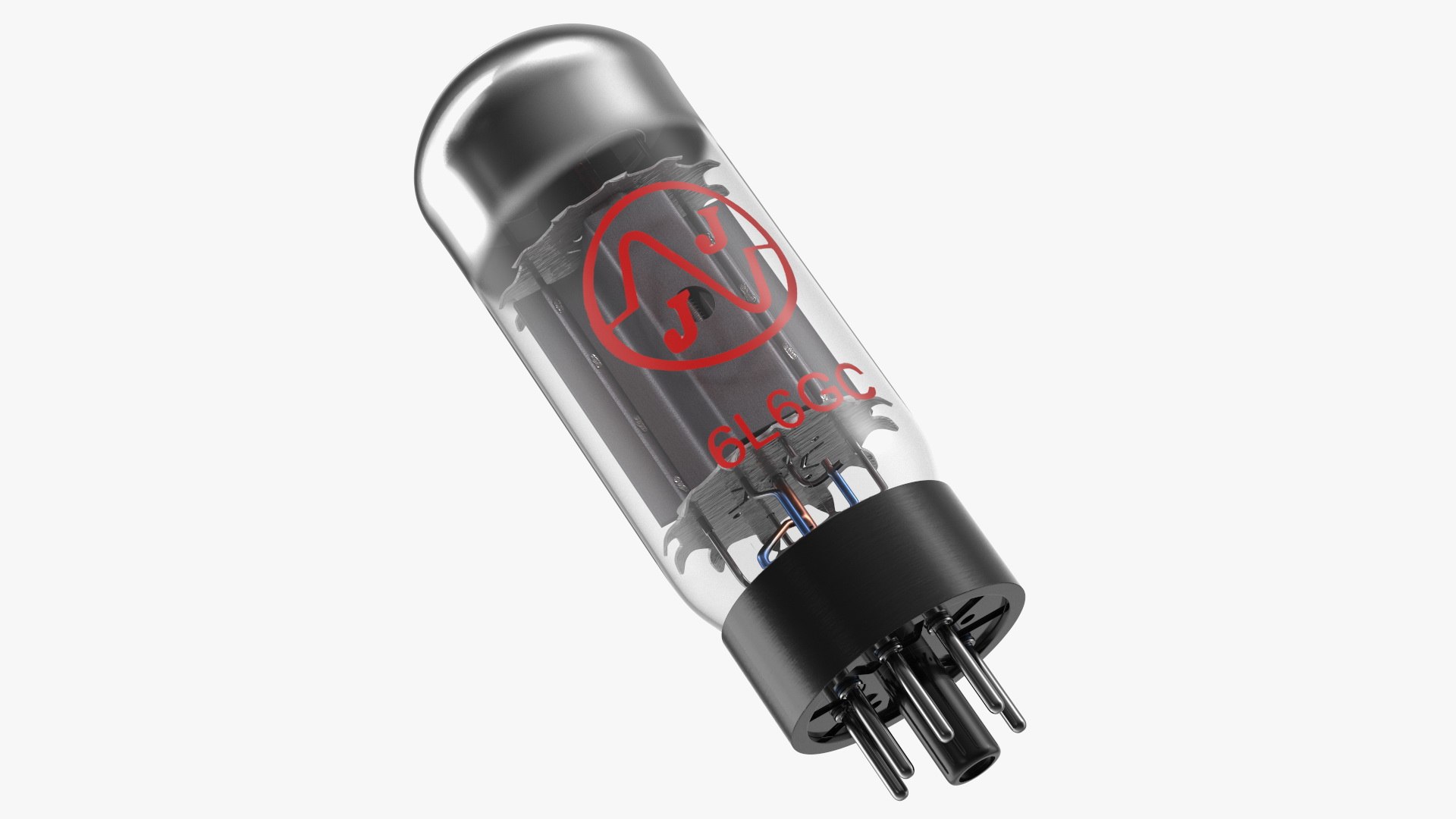 3D JJ Electronics Vacuum Tube 6L6GC - TurboSquid 1726227