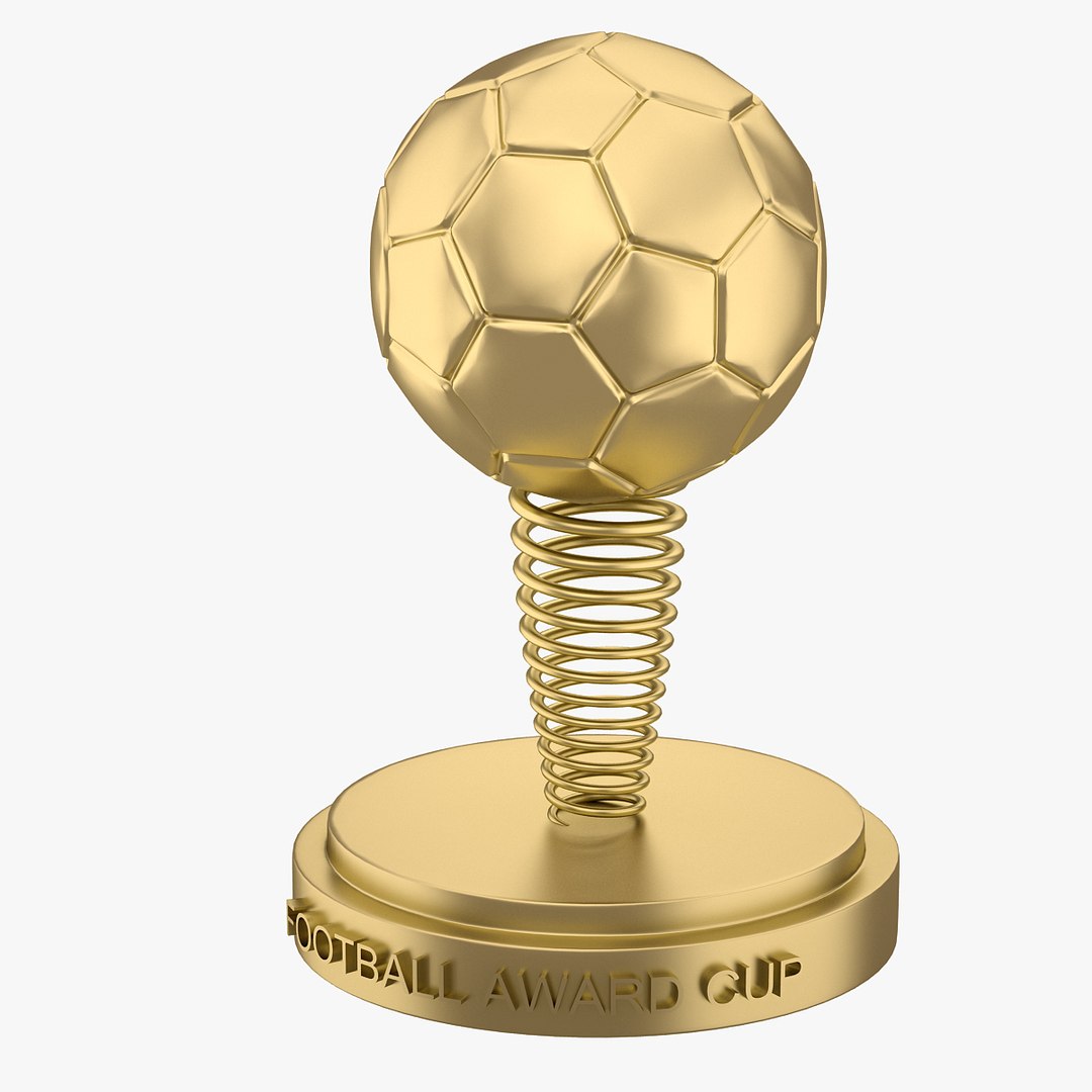3d Max Football Award Cup