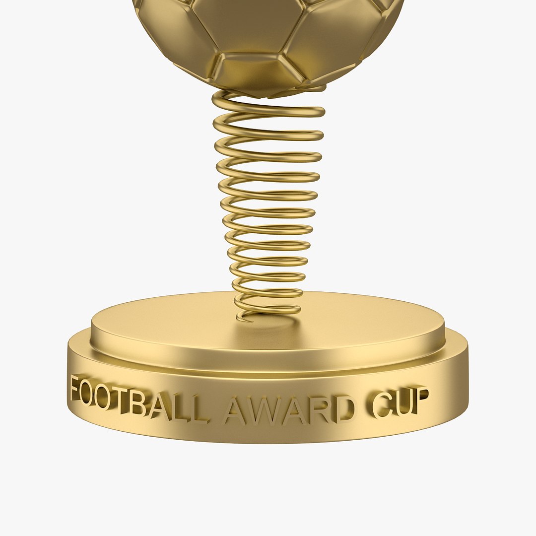 3d Max Football Award Cup