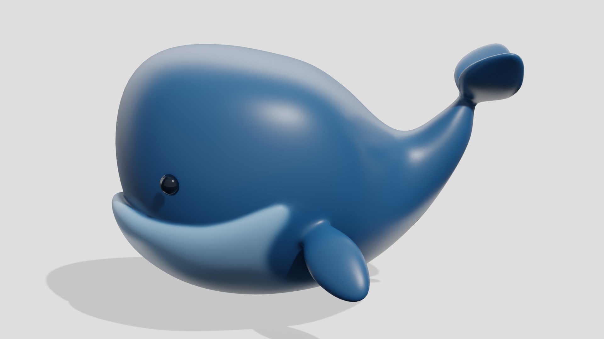 Cute little whale 3D - TurboSquid 2105365