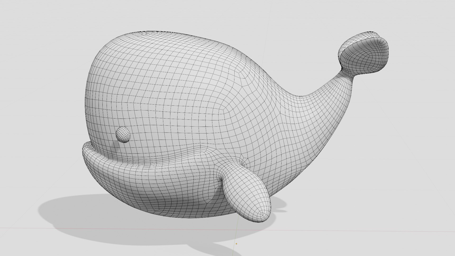 Cute little whale 3D - TurboSquid 2105365