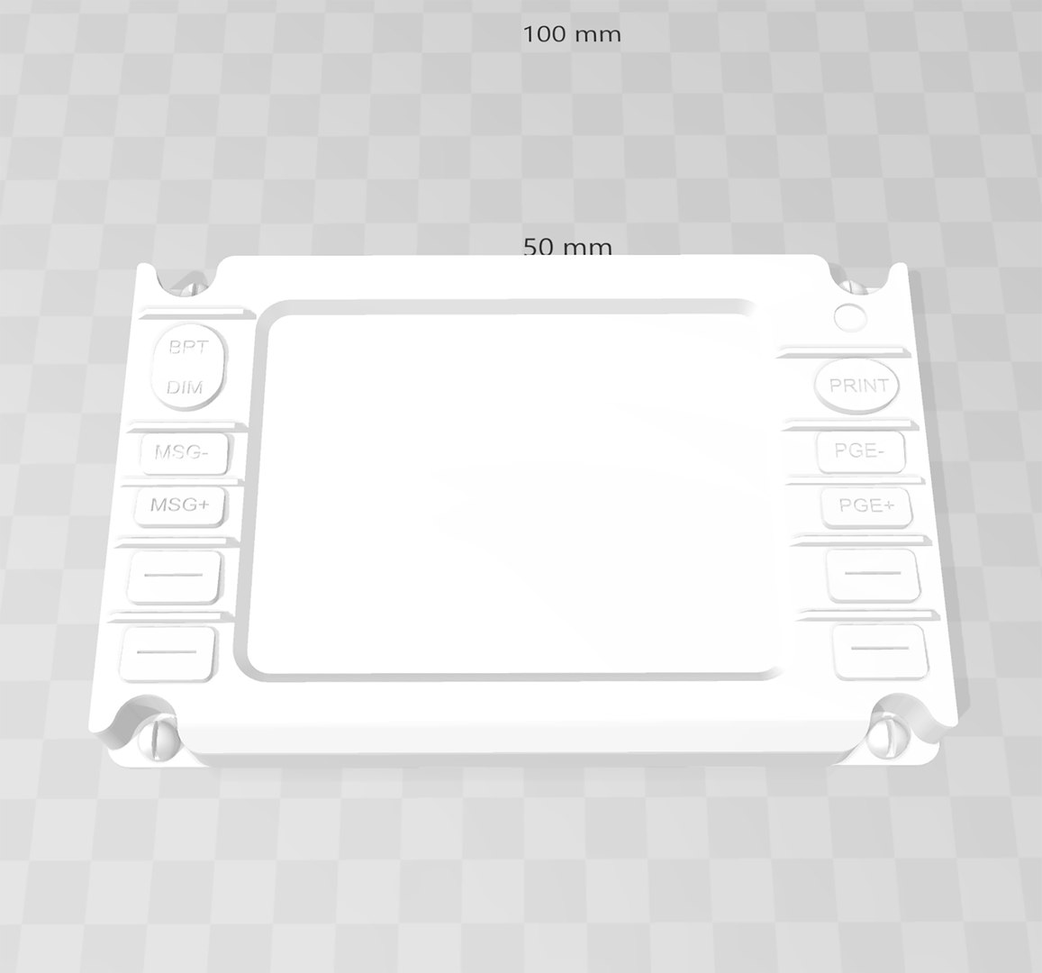 3D DCDU Model - TurboSquid 1832759