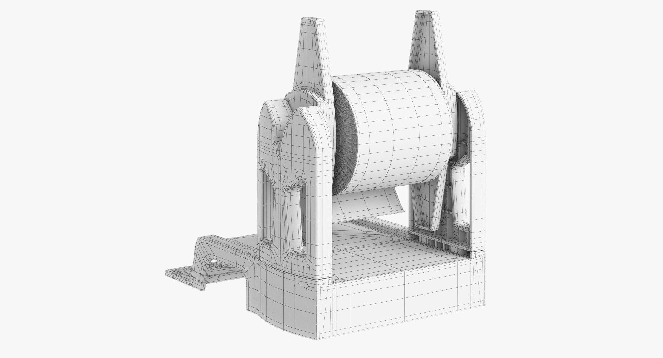 3d model roll holder