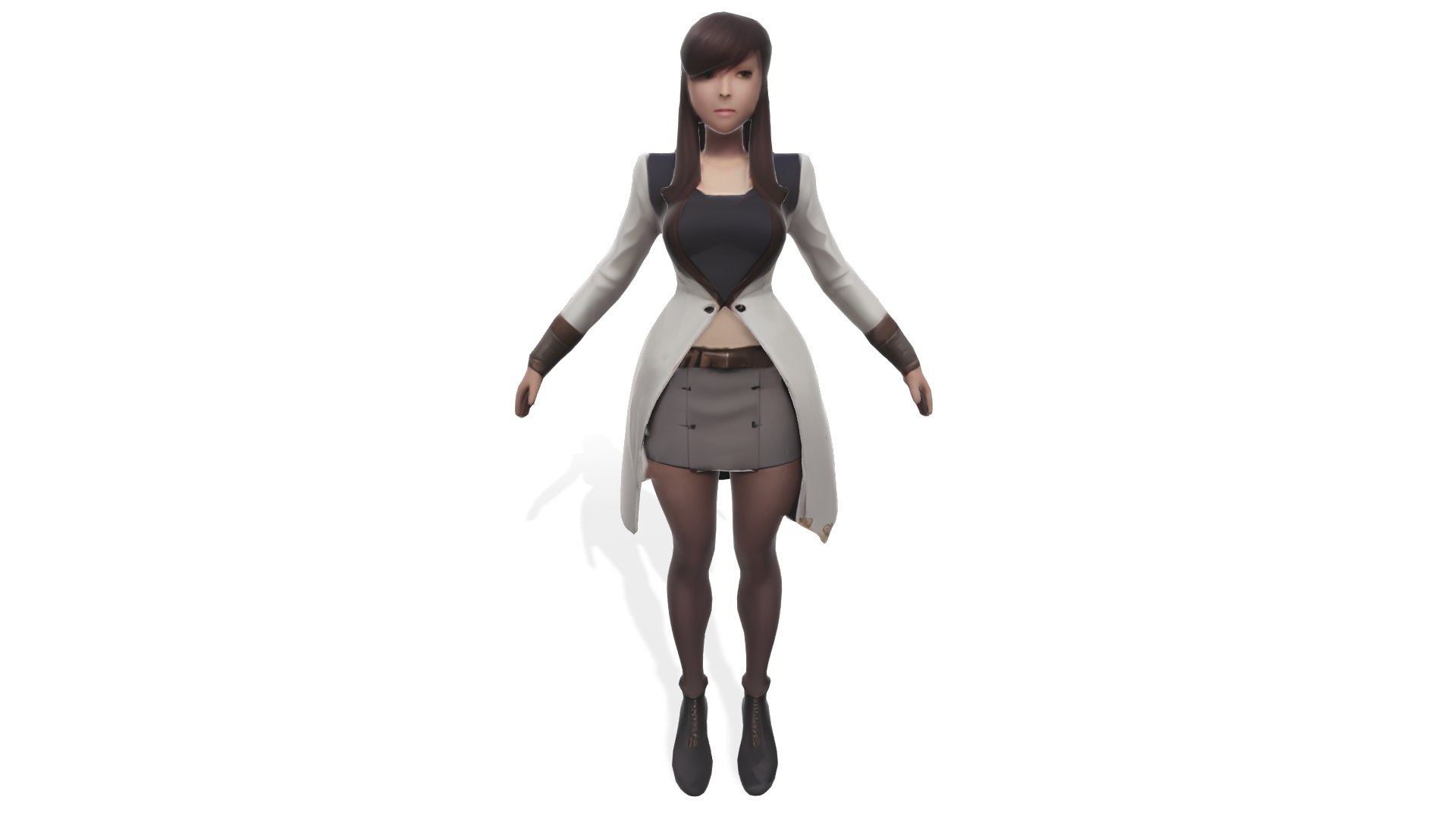 3D Evelyn The Enigmatic Operative - TurboSquid 2302232