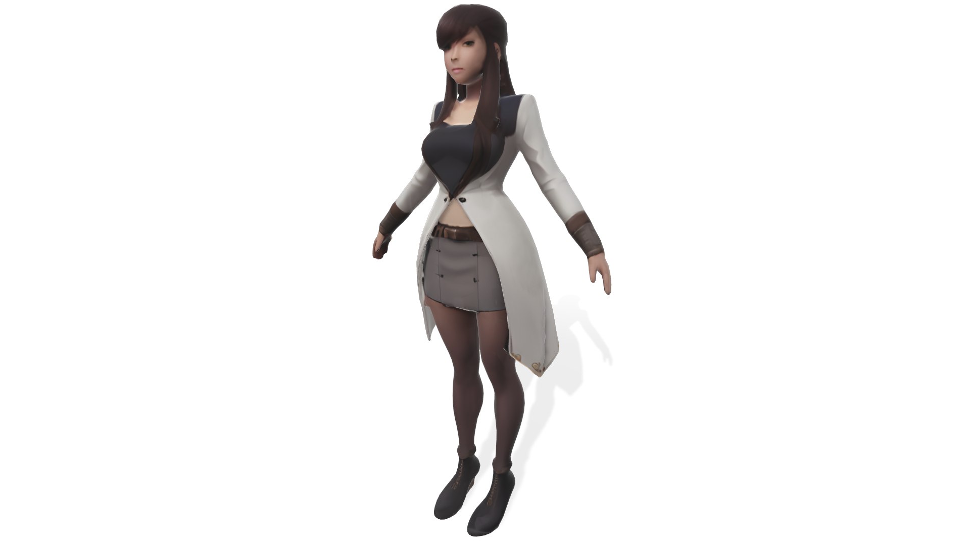 3D Evelyn The Enigmatic Operative - TurboSquid 2302232